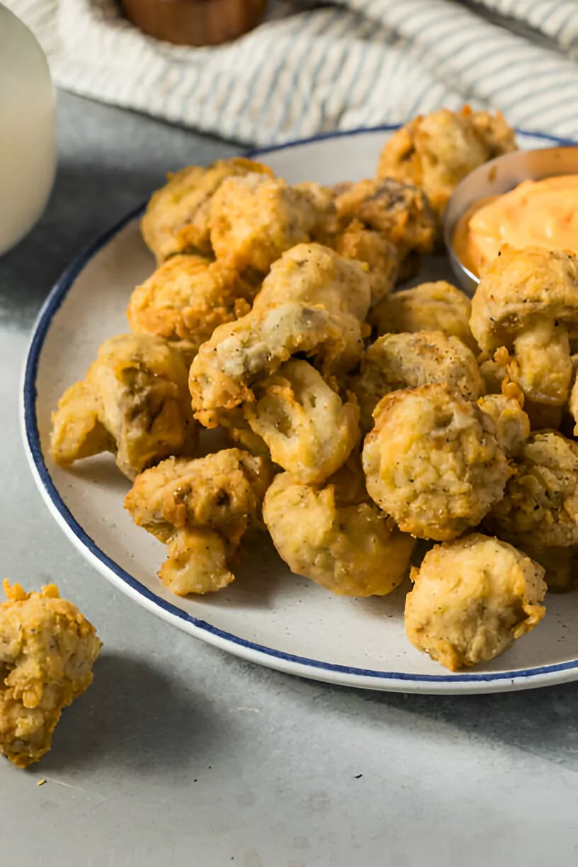 Crispy Fried Mushrooms Recipe - DishPulse