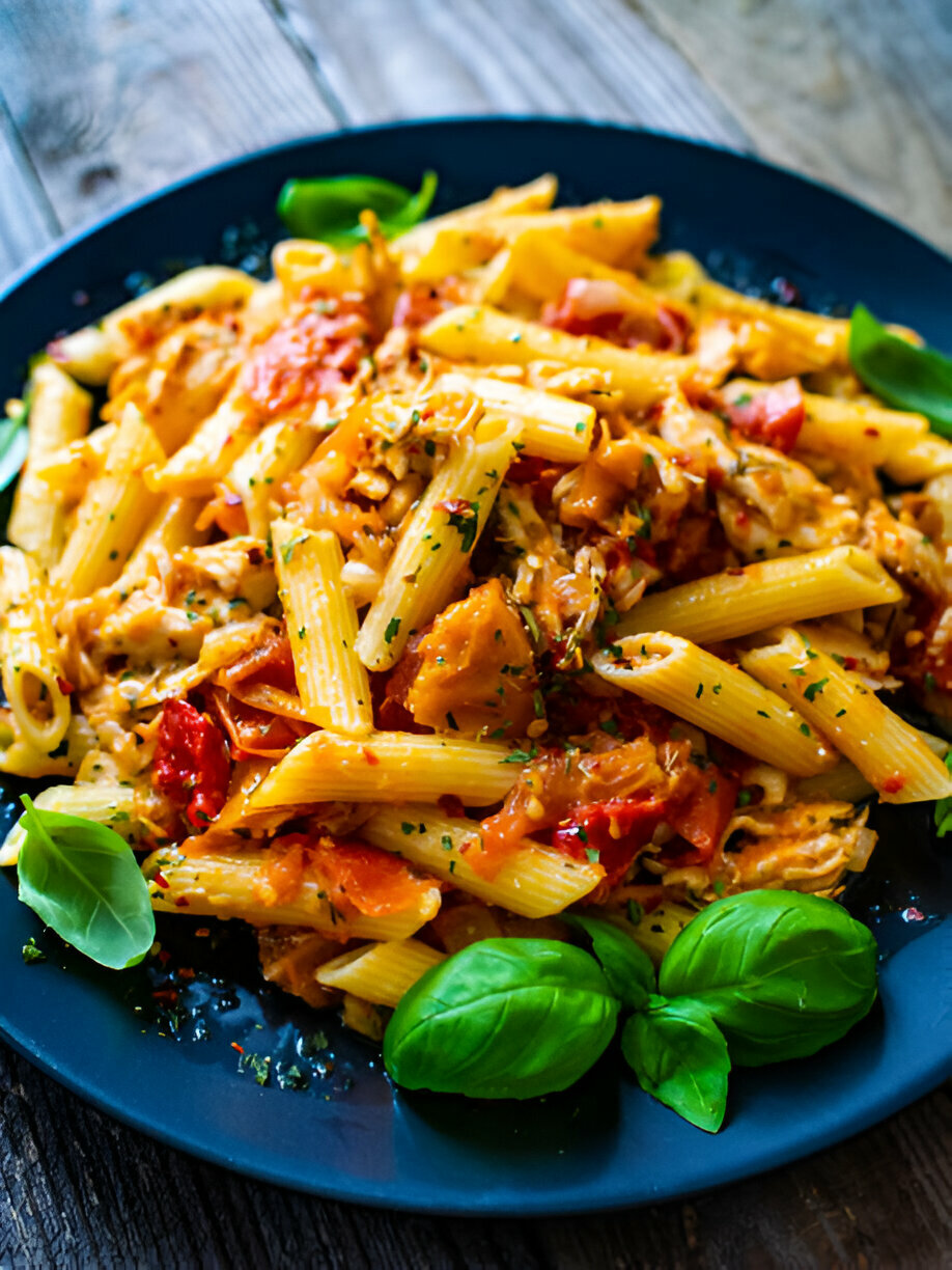 Honey Pepper Chicken Panini Pasta Recipe - DishPulse