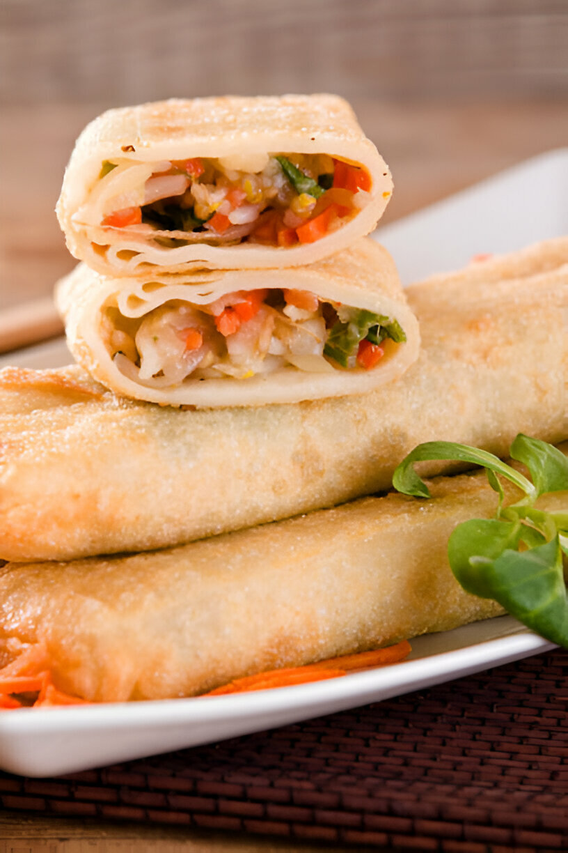 Crispy Vegetable Roll Recipe - DishPulse